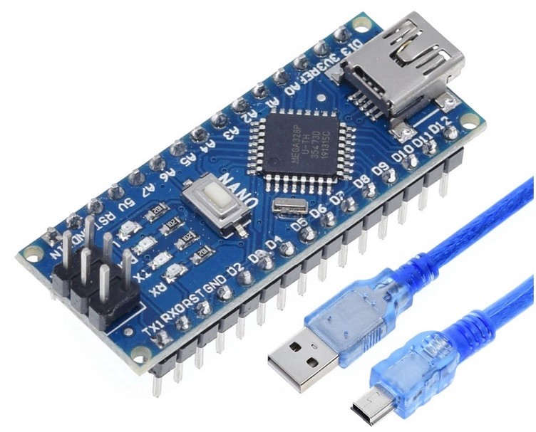 Tarjeta Arduino NANO SMD Con Cable USB | IPower Electronics