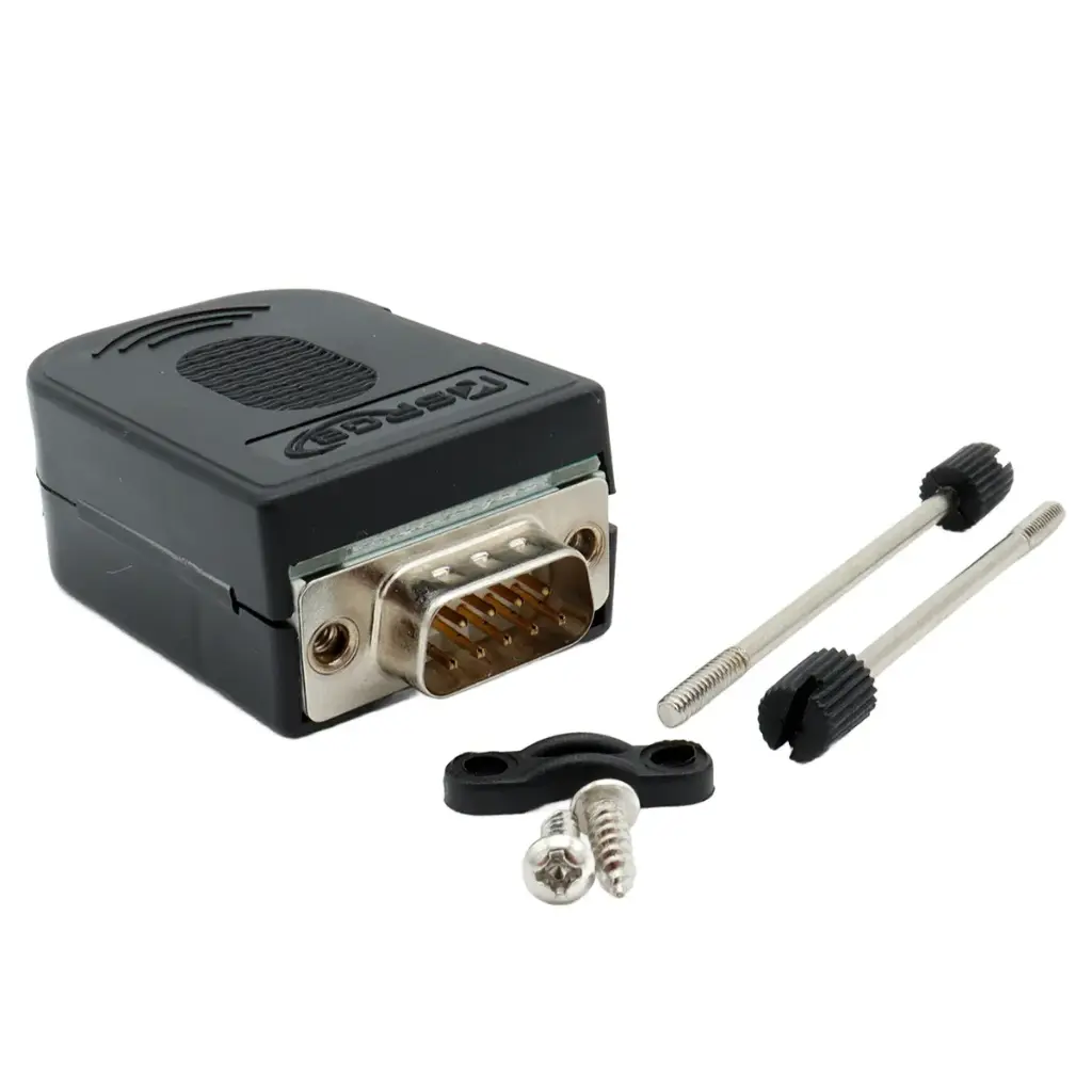 Conector Adaptador Macho CAMDB9RC DB9 RS232 Serial Terminal Con Clemas | IPower Electronics